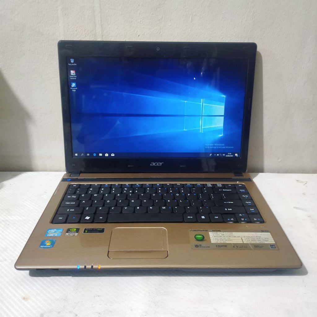 Jual Laptop Acer Aspire 4752, Core i3-2330M Ram 4Gb HDD 500Gb Dualvga ...