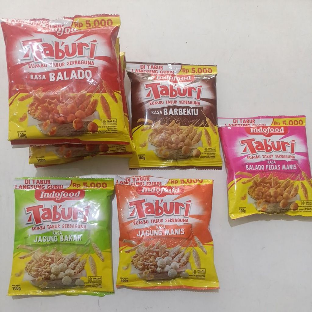 Jual Indofood Bumbu Tabur 100gram Taburi Serbaguna | Shopee Indonesia