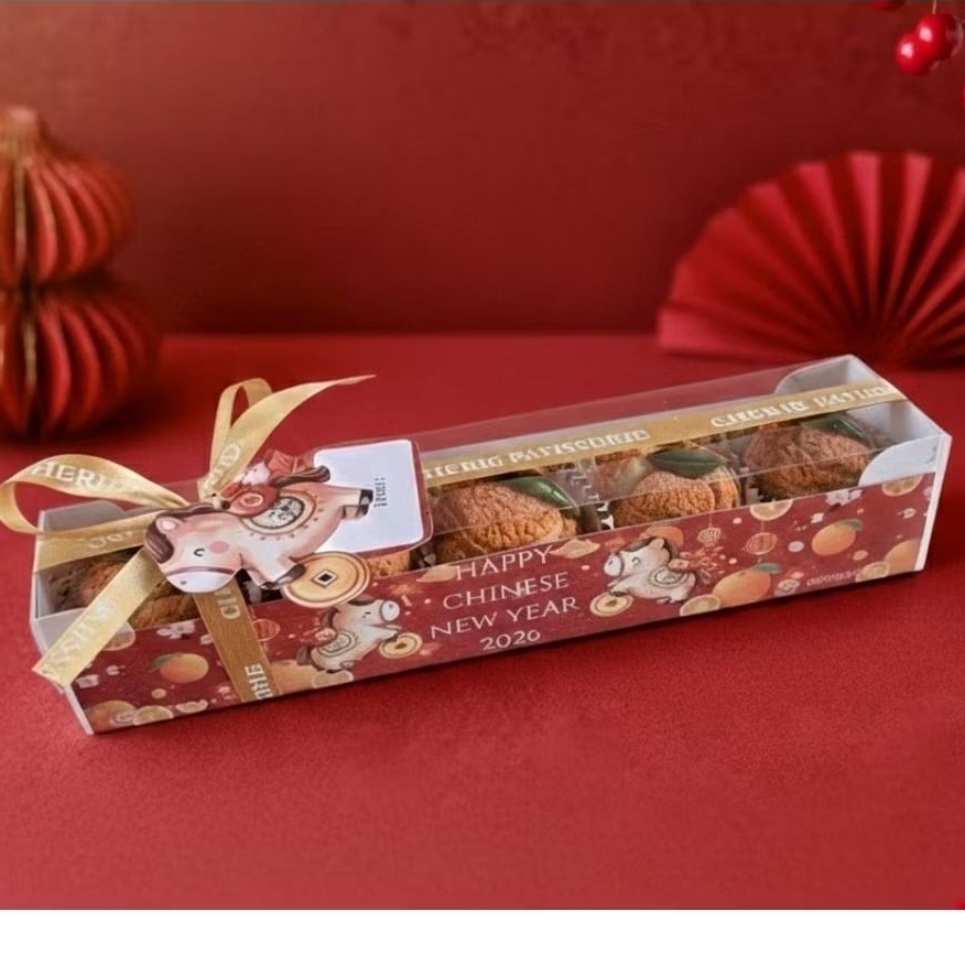 Jual CNY Collection 2026 Orange Choux Box | Shopee Indonesia