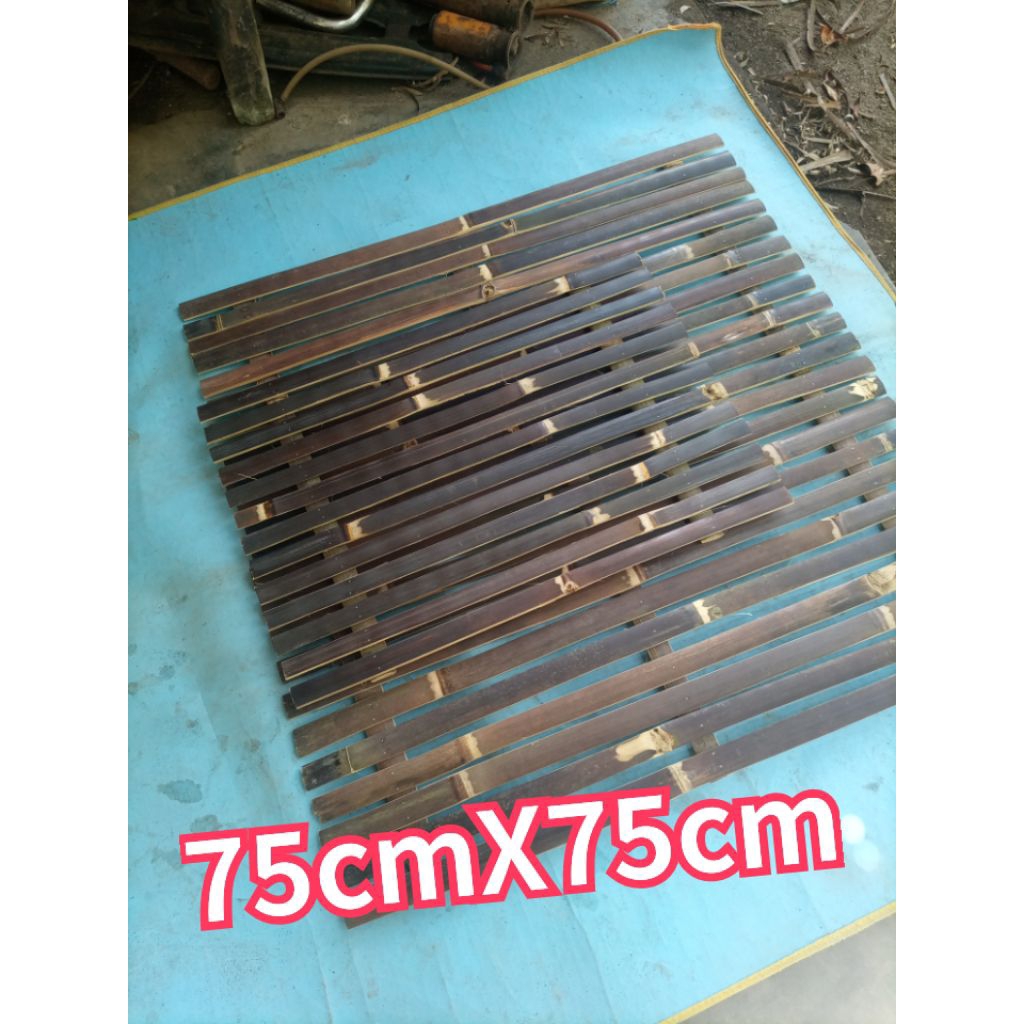 Jual alas kandang ayam ancak bambu footrest palet | Shopee Indonesia