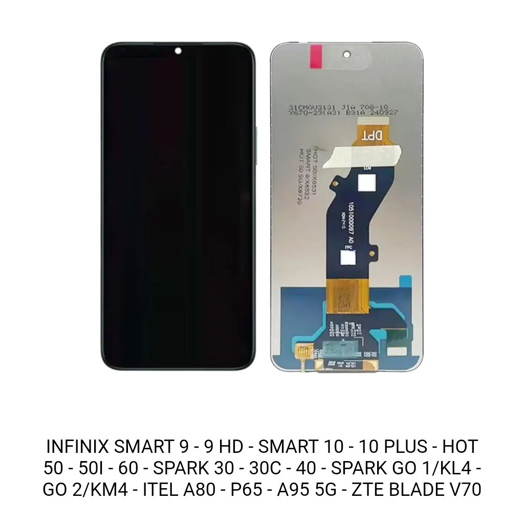 Jual LCD TOUCHSCREEN TECNO SPARK GO 1 2024 - SPARK 30C - ITEL P65 ...