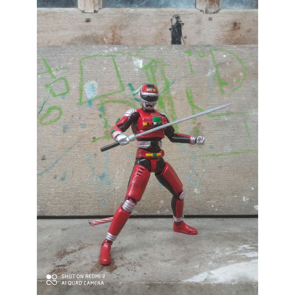 Jual action figure Custom Shf sharivan # metal Hero Kamen rider power ...