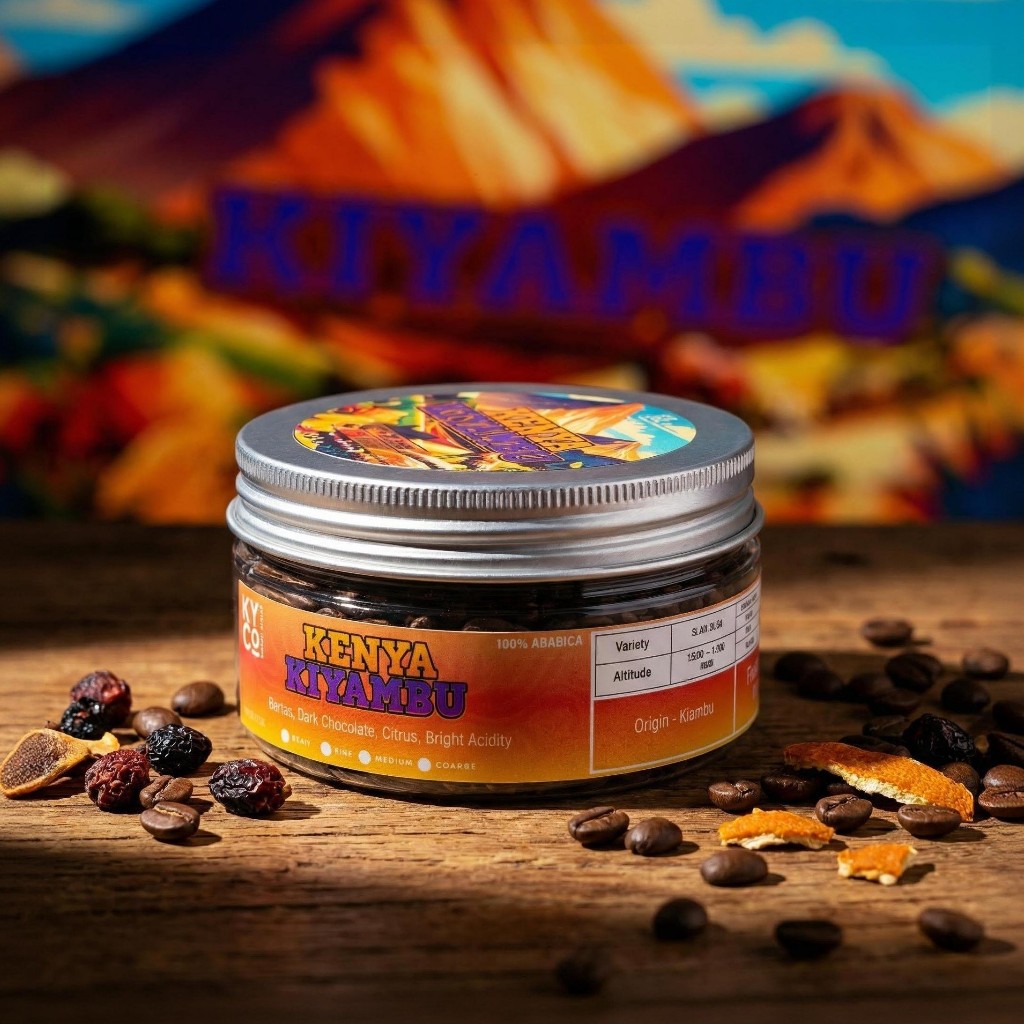 Jual Biji Kopi Arabika Kenya Kiyambu 100 gram - Impor Beans Grade 1 ...