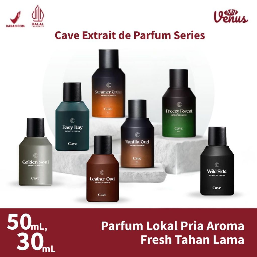Jual Cave Extrait de Parfum Series - Leather Oud - Wild side - Golden ...