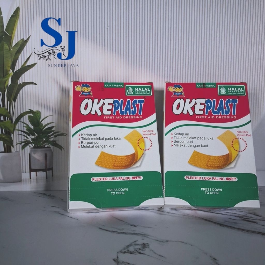 Jual Plester Okeplast 100 Strips | Plester Luka | Shopee Indonesia