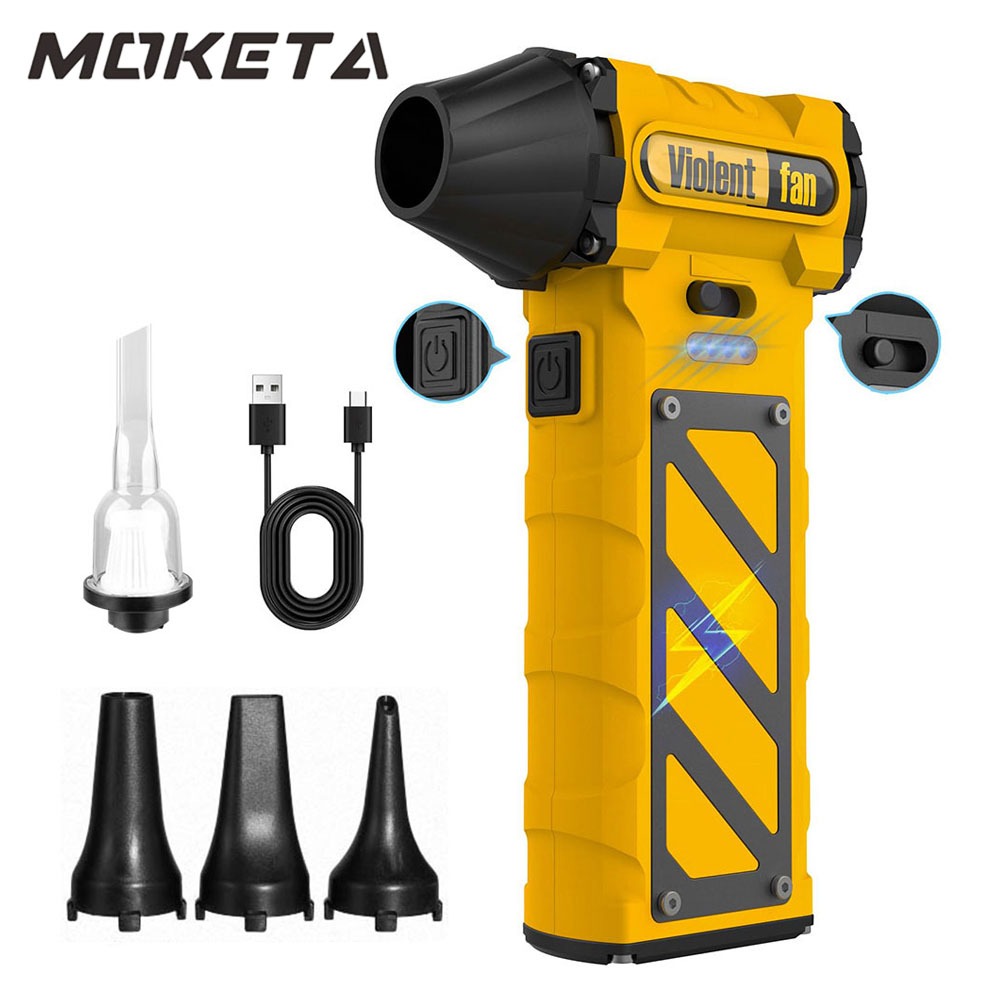 Jual MOKETA Jet Fan Turbo Kipas Angin Blower Kecepatan Tinggi 4 Gear ...