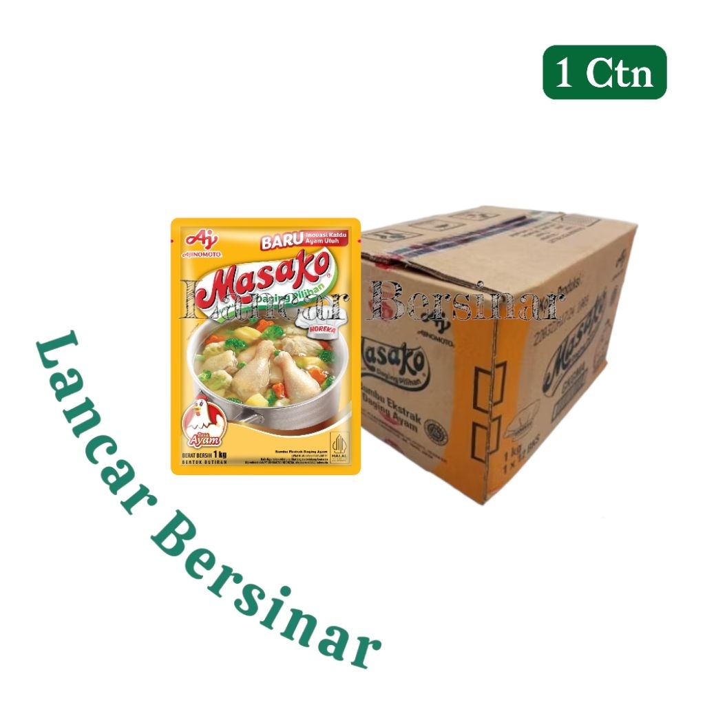Jual Masako Ayam 1 kg Satu Karton isi 12pc | Shopee Indonesia
