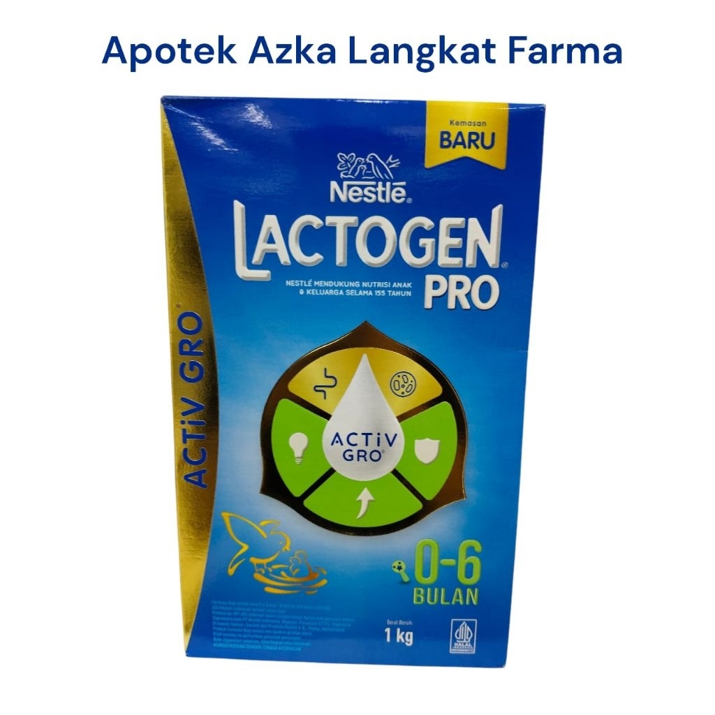 Jual Susu Lactogen Pro 0-6 Bulan 1 Kg | Shopee Indonesia