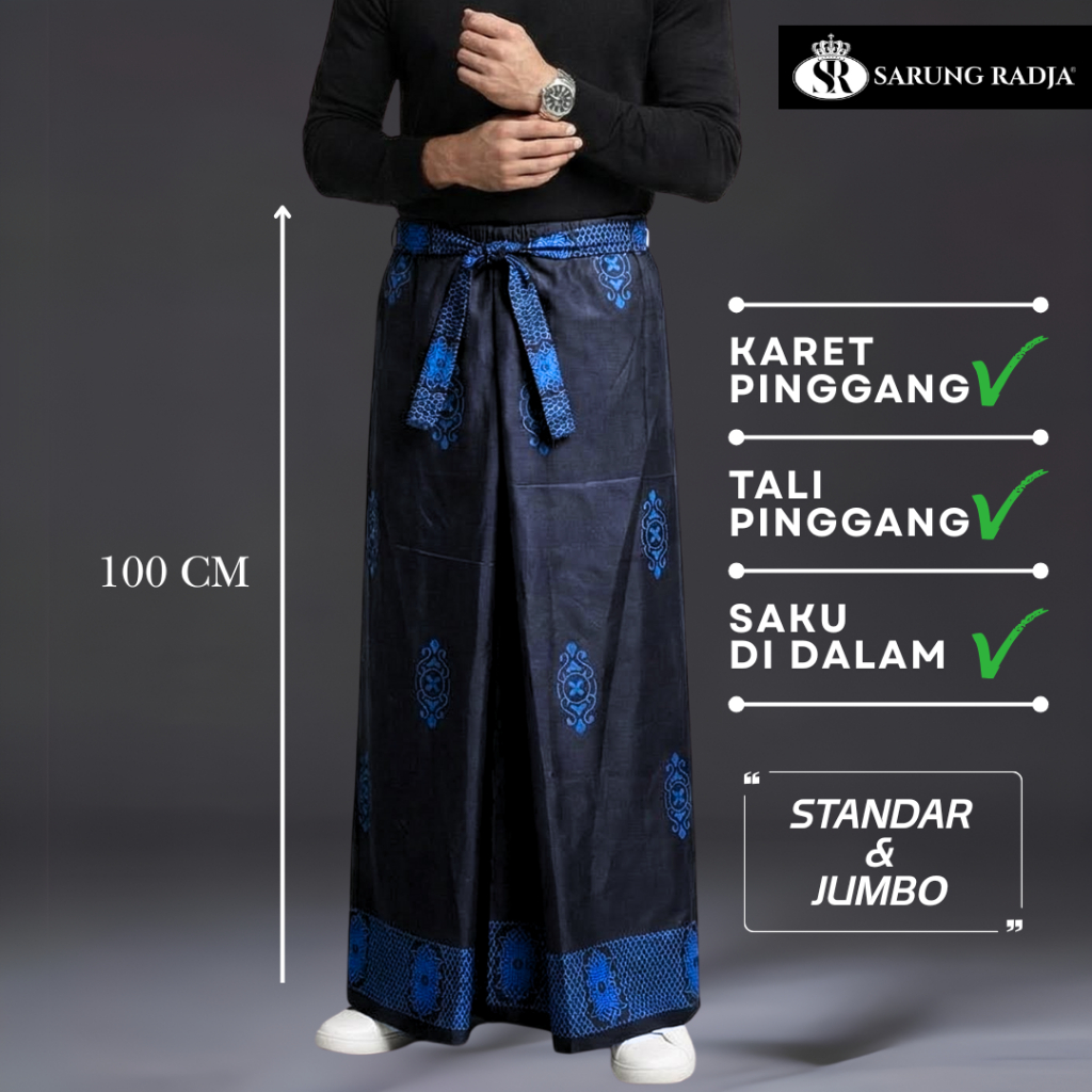 Jual Sarung Instan Dewasa Saku Tali dan Karet Pinggang Model Rok ...