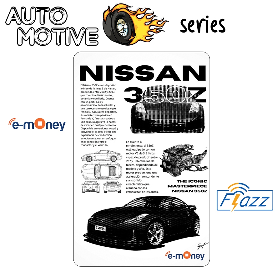Jual Emoney / Flazz Gen 2 Custom Edisi Otomotif Mobil Nissan 350Z ...