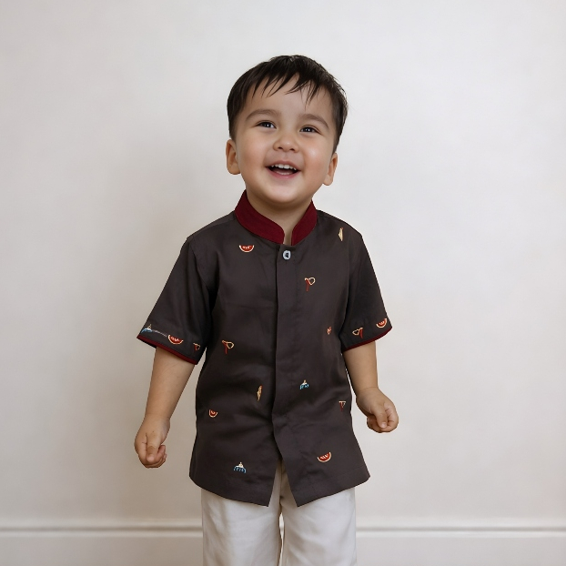 Jual AL-ACHWAN Baju Koko THE LAND Kids | Shopee Indonesia