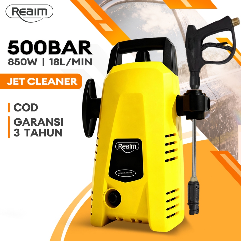 Jual REAIM Jet Cleaner Semprotan Cuci 850W Motor Mesin Cuci Mobil Dan ...