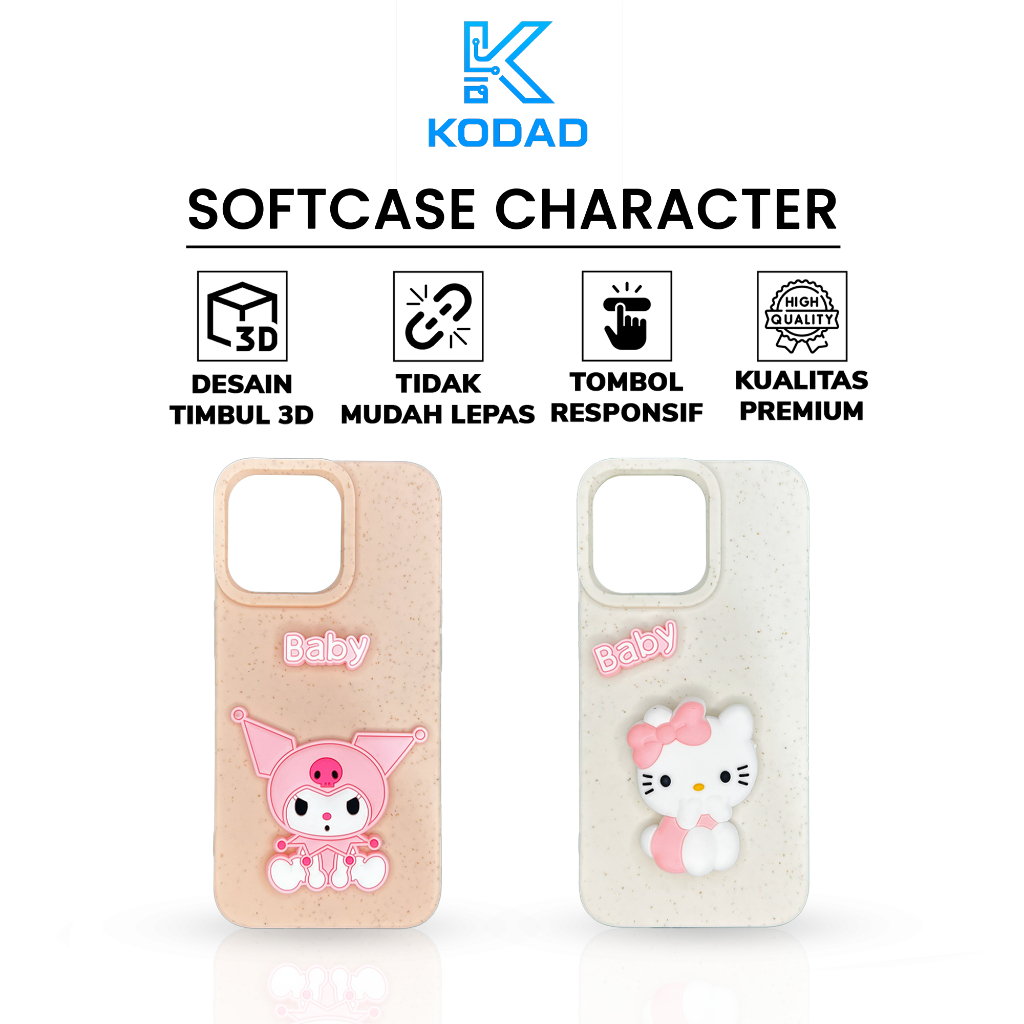 Jual KODAD Case iPhone Matte Soft 11/12/13/14/15/16/17 Pro Max Casing ...