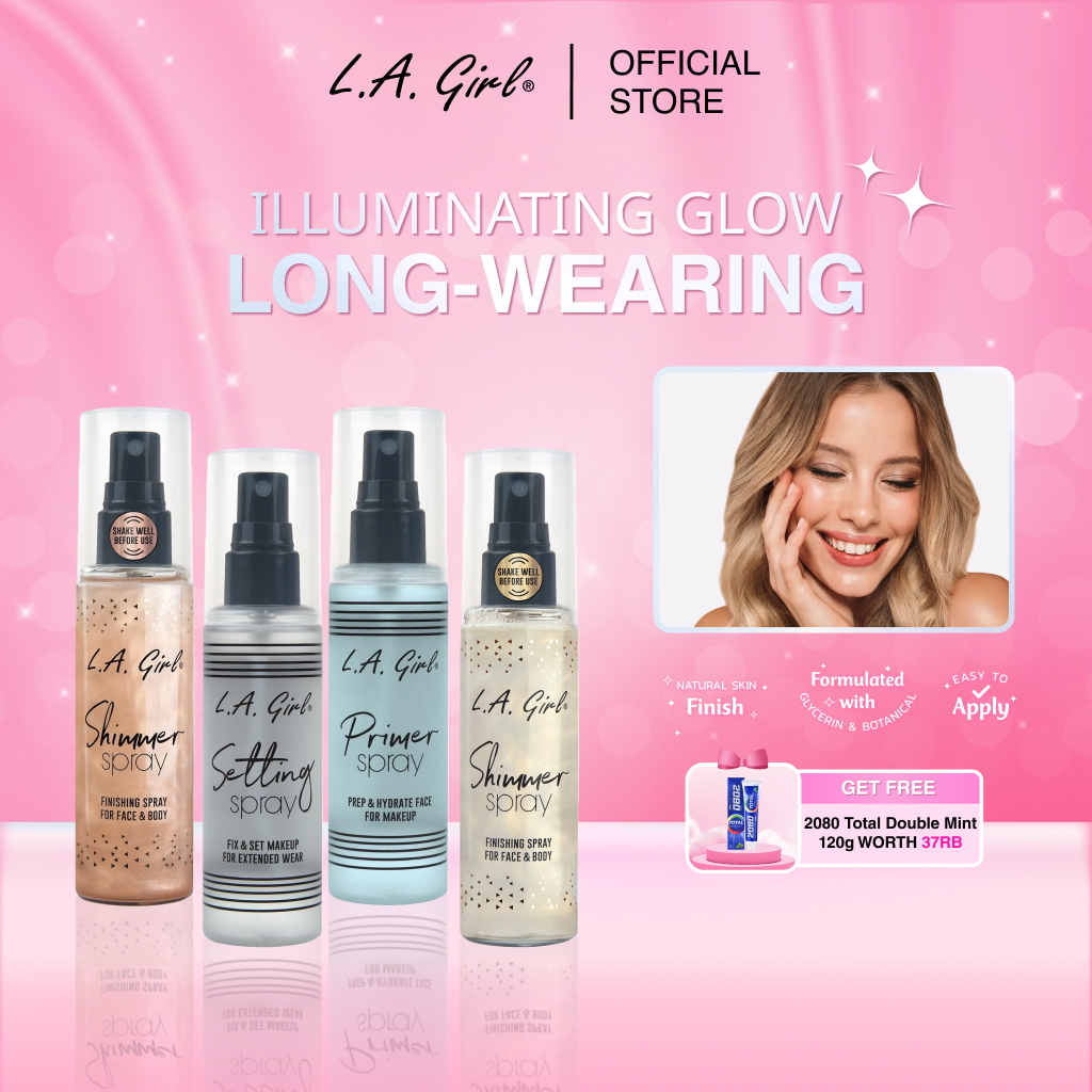 Jual LA Girl Setting Spray/Shimmer Spray - Matte Oil Control Setting ...