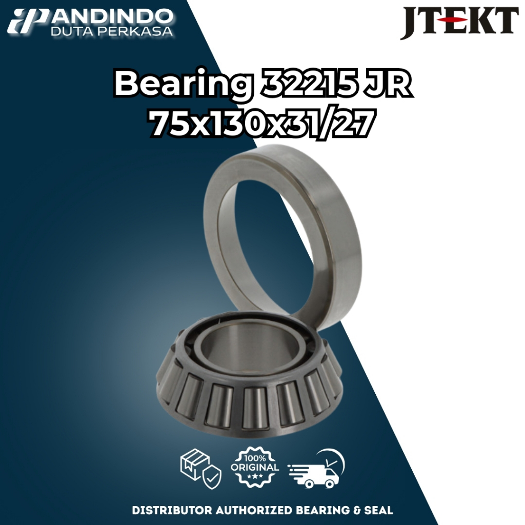 Jual Taper Bearing 32215 JR JTEKT Koyo Tapered Roller Bearing Asli ...