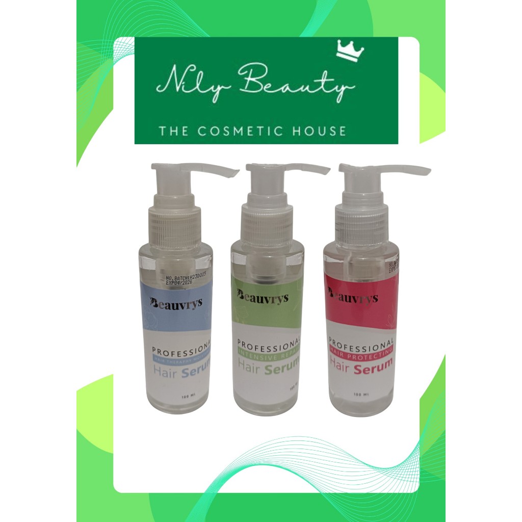 Jual [Nily Beauty] BEAUVRYS hair serum 100 ml | Shopee Indonesia