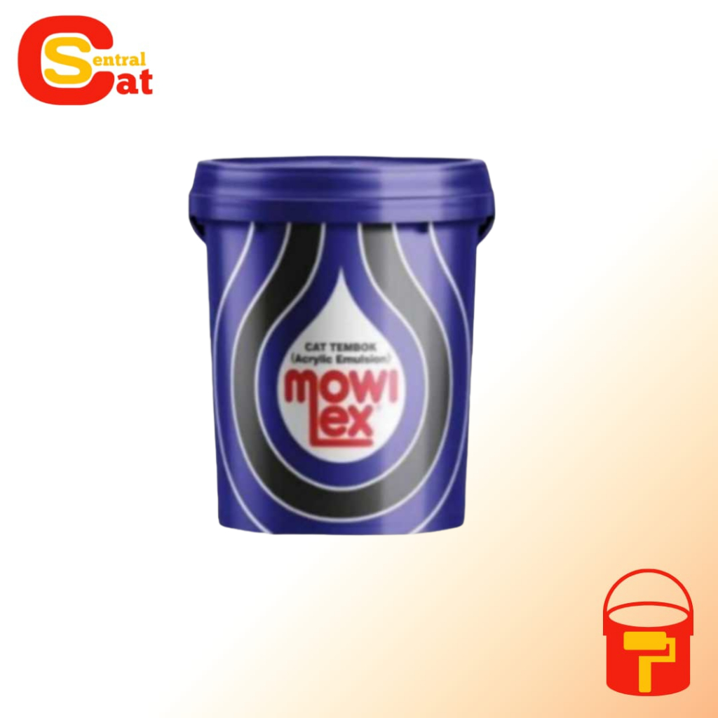 Jual Cat Tembok Mowilex E-200 Hitam Acrylic Emulsion - 20 Liter ...