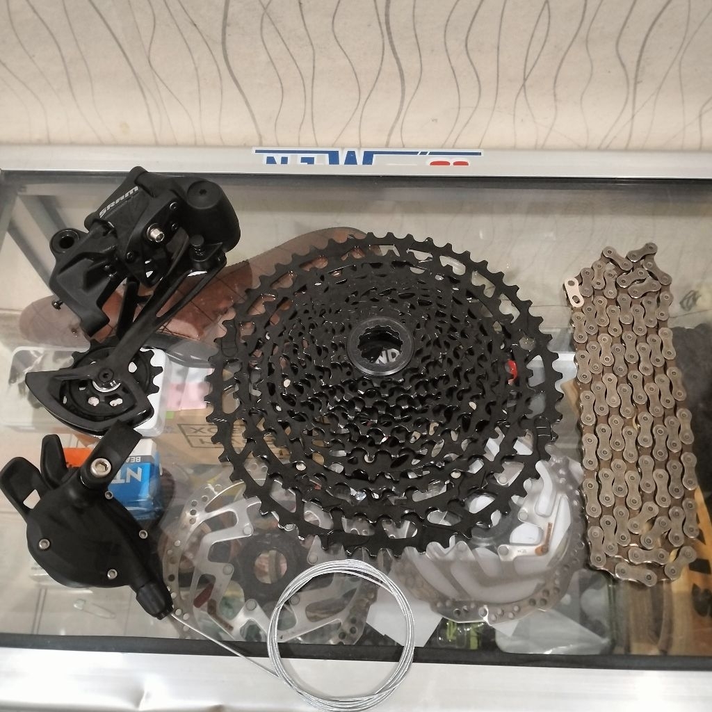 Jual Mini groupset Sram sx eagle 12speed 50t body casset HG (baru ...