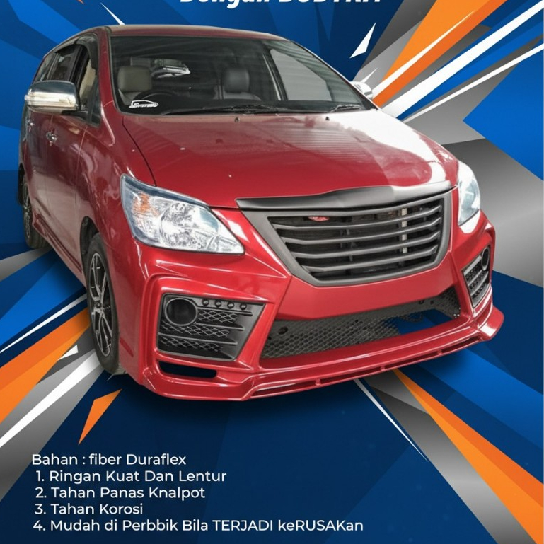 Jual Bodykit Toyota Grand Innova 2011 2012 2013 2014 2015 Bodikit ...