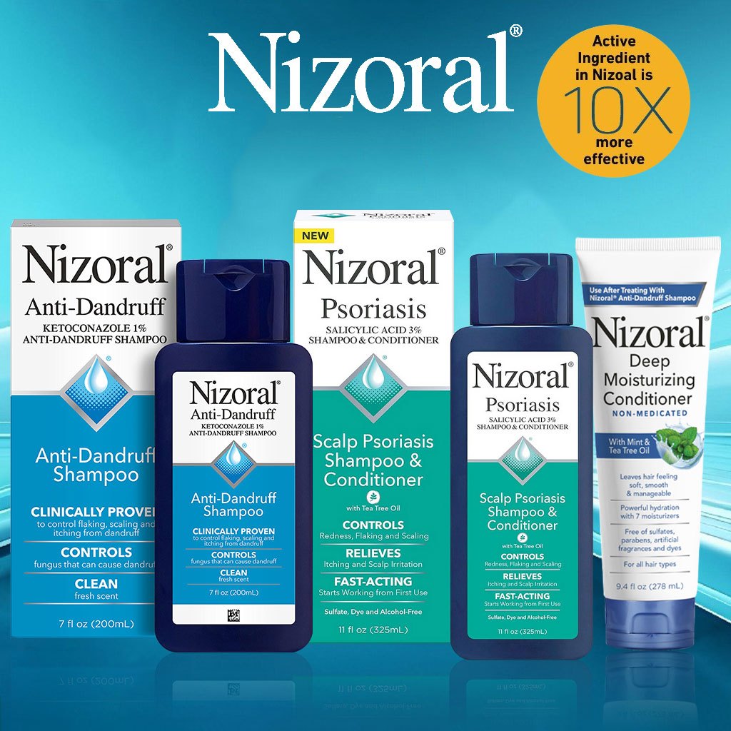 Jual NIZORAL Anti-Dandruff Shampoo 200ml /Scalp Psoriasis Shampoo ...