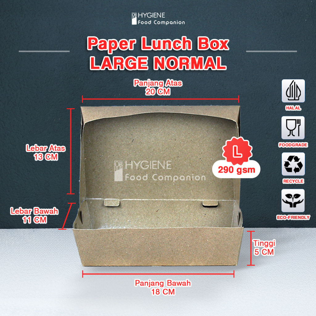 Jual Paper Lunch Box Terlengkap & Harga Terbaru April 2026 | Shopee ...
