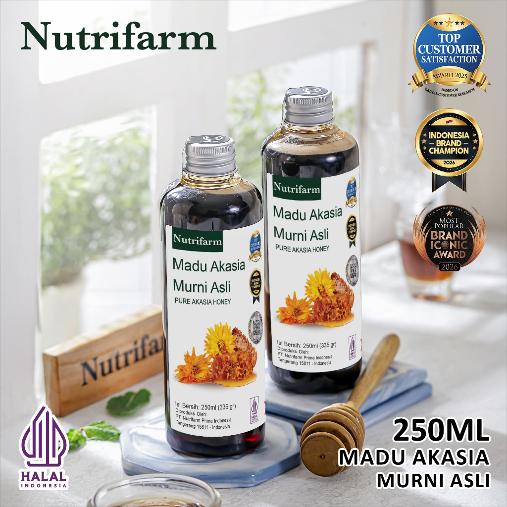Jual Nutrifarm Madu Akasia 250 ml | Shopee Indonesia