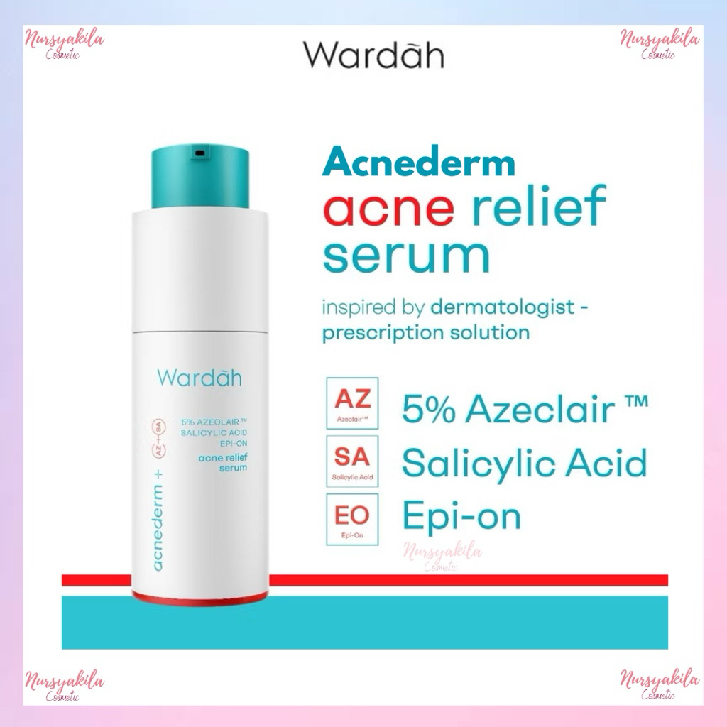 Jual Wardah Acnederm Acne Relief Serum 20 ml - Serum Wajah Lawan ...