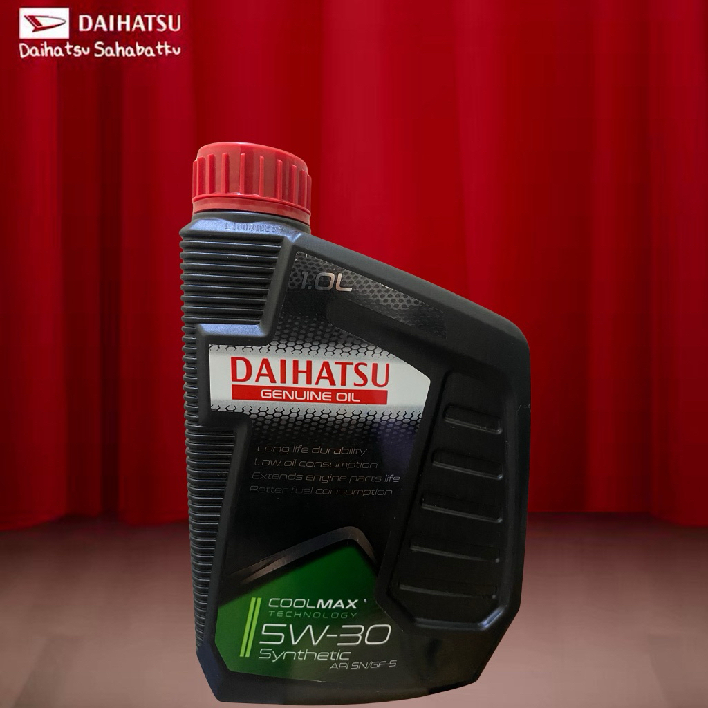 Jual Oli Mesin DGO Daihatsu Genuine Oil 5W-30 API SN/GF-5 Synthetic 1L ...