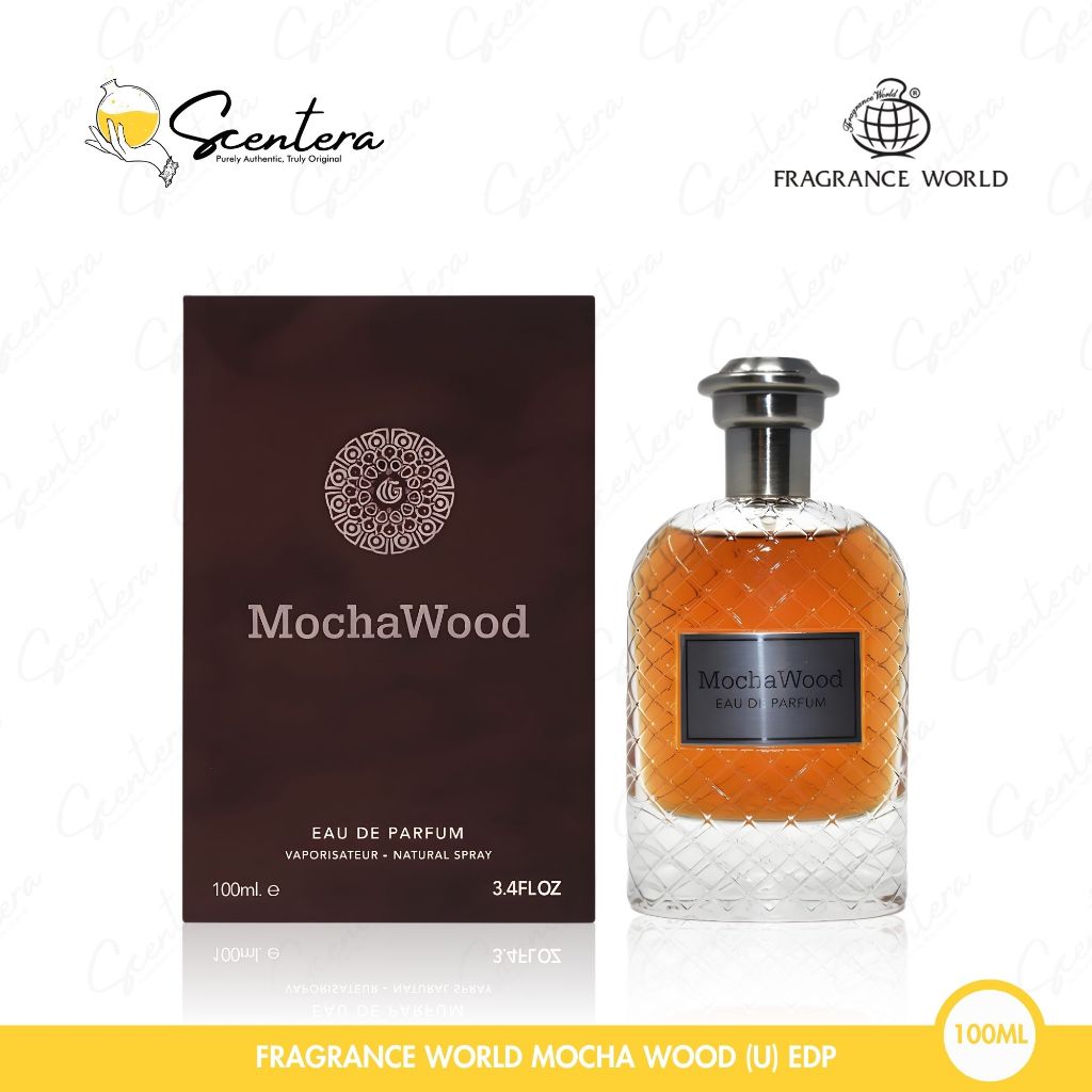 Jual Fragrance World Mocha Wood (U) EDP 100 ml - Parfum Unisex | Shopee ...