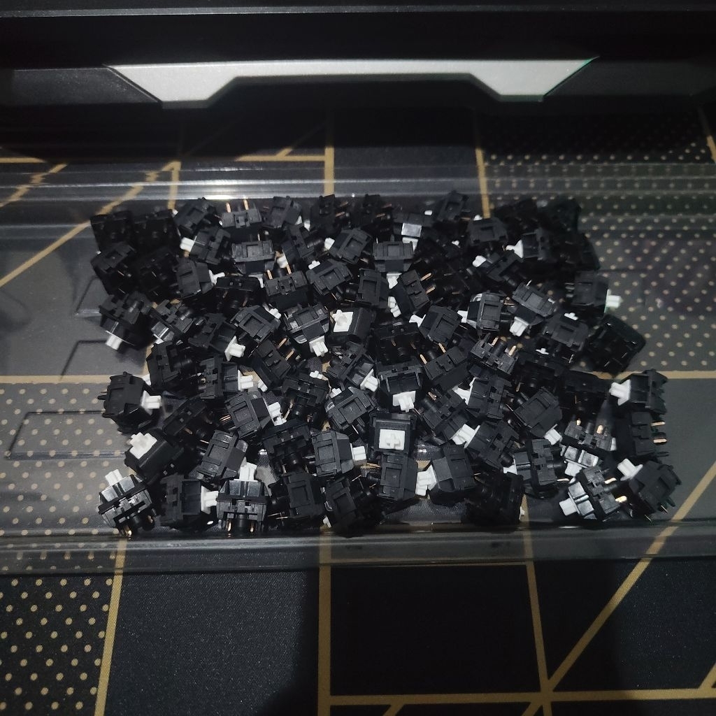 Jual HMX Snow Crash Linear Switch Mechanical Keyboard - 80 PCS | Shopee ...