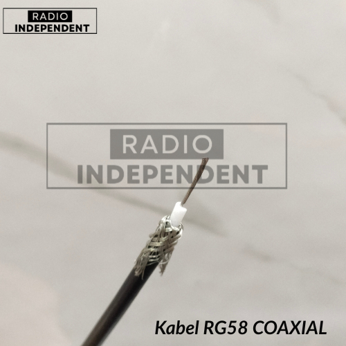 Jual Kabel Coaxial RG-58 50ohm Hitam | Shopee Indonesia
