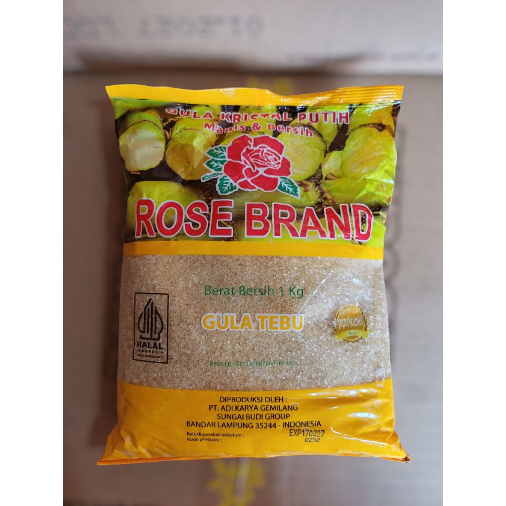 Jual Gula Pasir Rose Brand Kuning 1kg - Gula Kristal Putih Murni, Manis ...