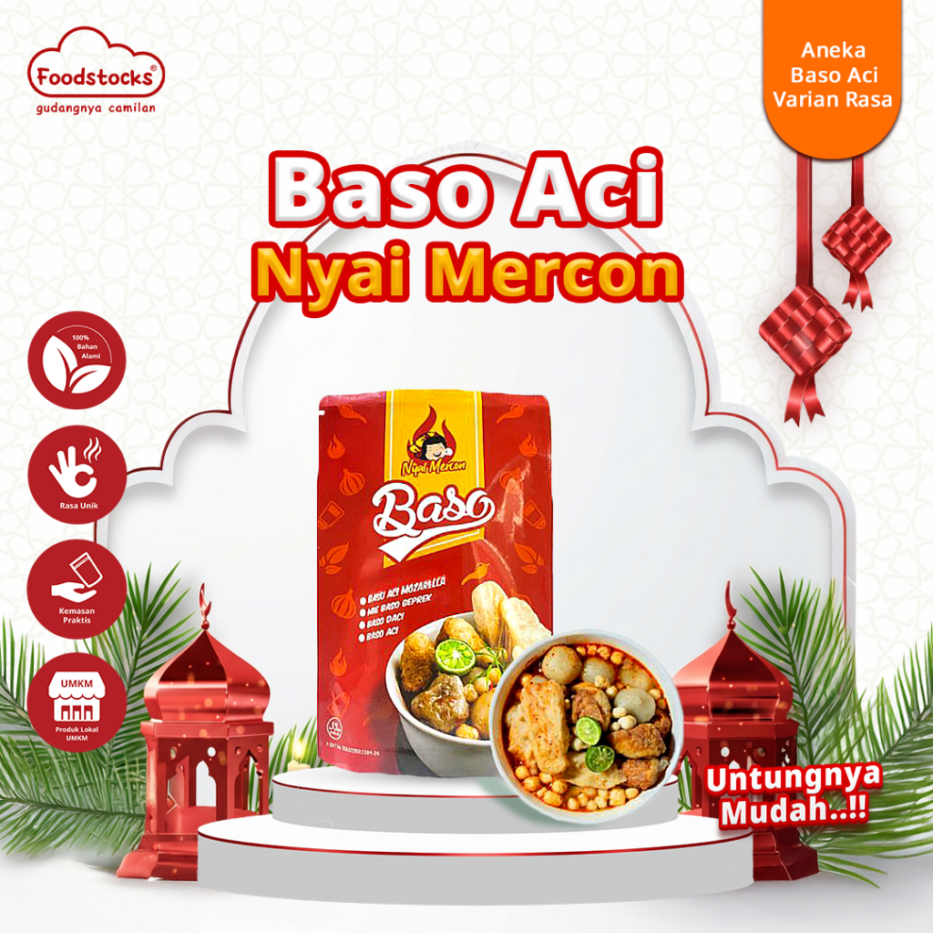 Jual Baso Aci Nyai Mercon Kuah Pedas – Baso Aci Viral Kekinian | Shopee ...