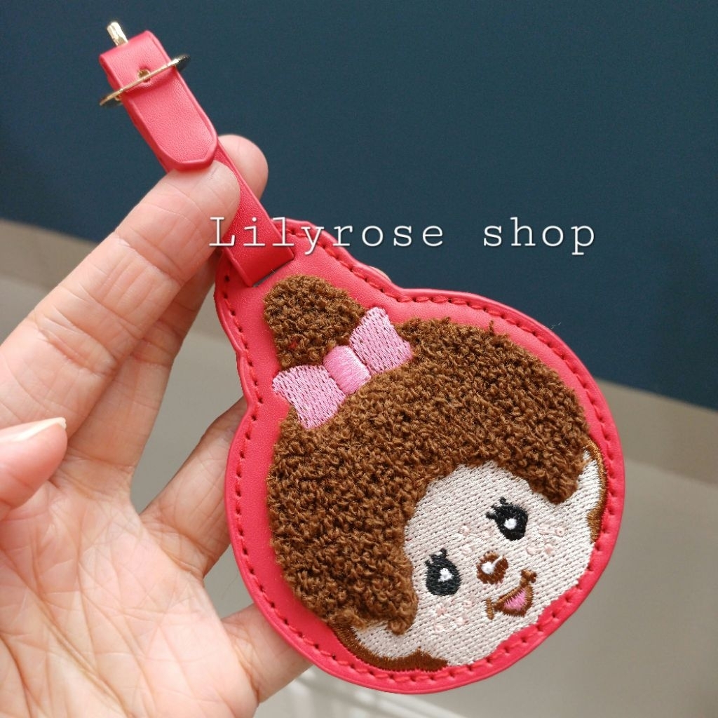 Jual Luggage tag nama koper premium MONCHHICHI | Shopee Indonesia