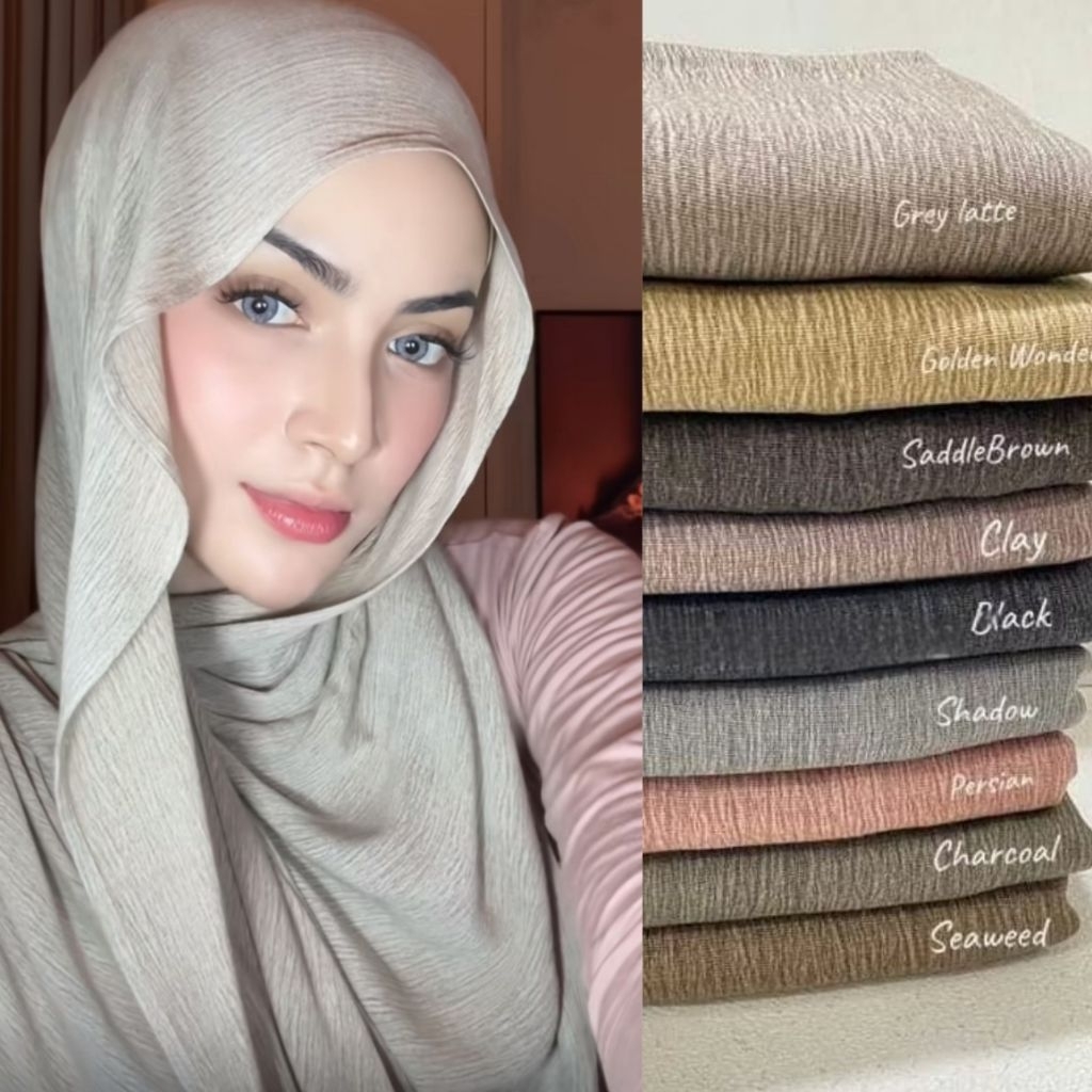 Jual PASHMINA VISCOSE HIGHLIGHT PREMIUM LINEN LUXURY SHAWL PASHMINA ...