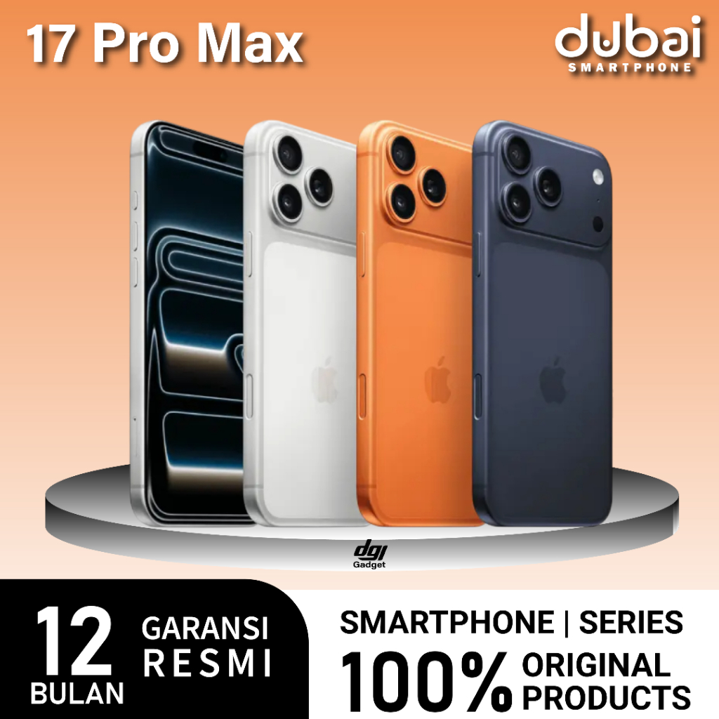 Jual iP 17 Pro Max 256GB/512GB/1TB/2TB Garansi Resmi | Shopee Indonesia