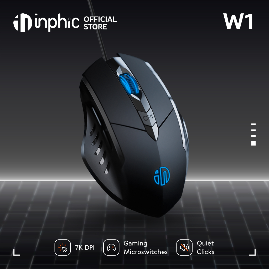 Jual INPHIC W1 Gaming Mouse Mikroswitch Kelas Gaming | Shopee Indonesia