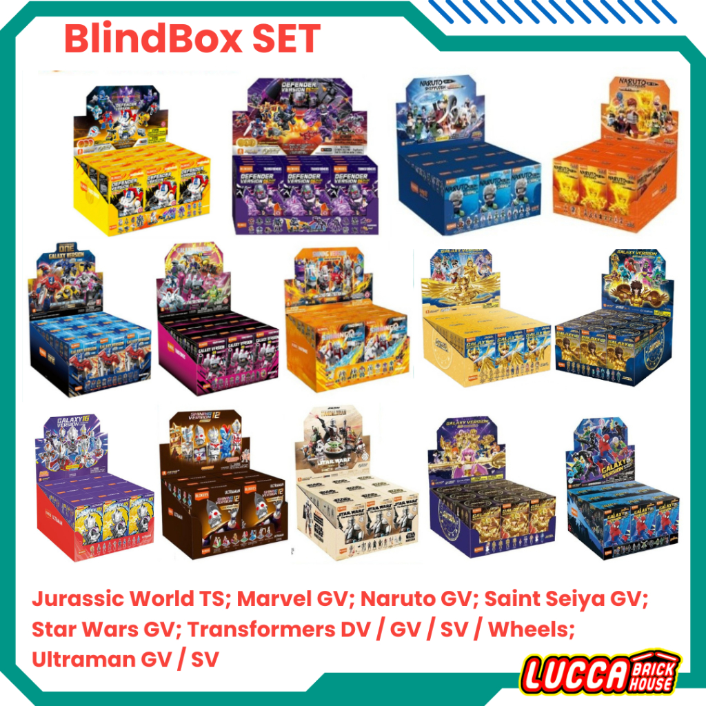 Jual Blokees Transformers C01 DV05 DV06 GV09 SV04 Star Wars GV01 Saint ...
