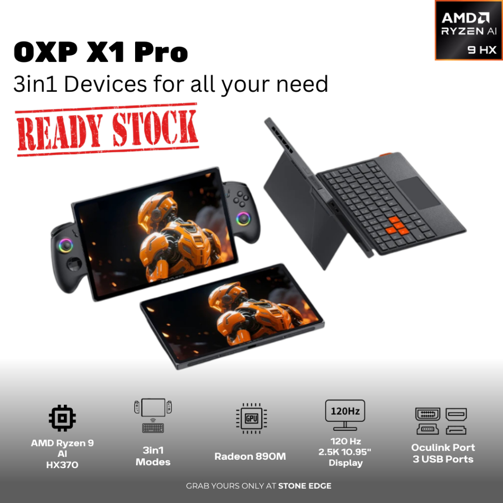 Jual OneXPlayer X1 Pro OXP X1 PRO Ryzen AI HX 370 X1 10.95inch 2025 ...