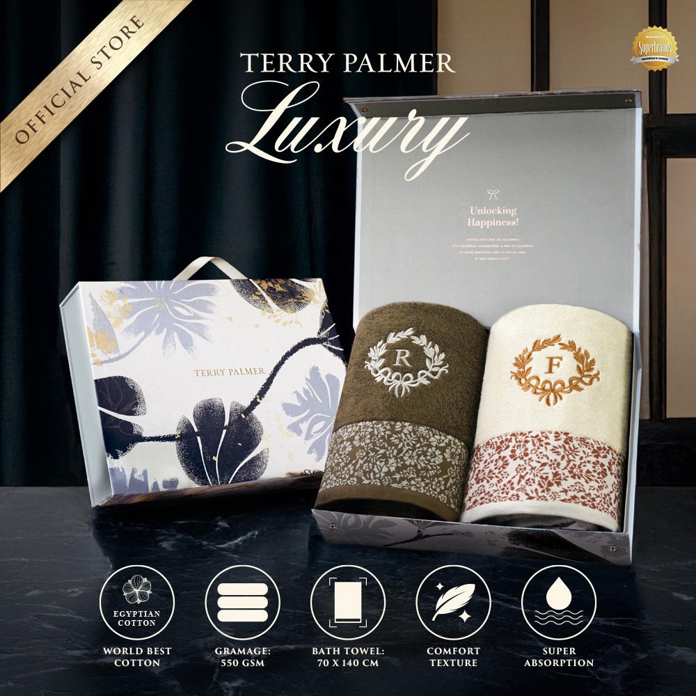 Jual Terry Palmer Luxury - Vaner (Handuk Couple Set) / Handuk Seserahan ...