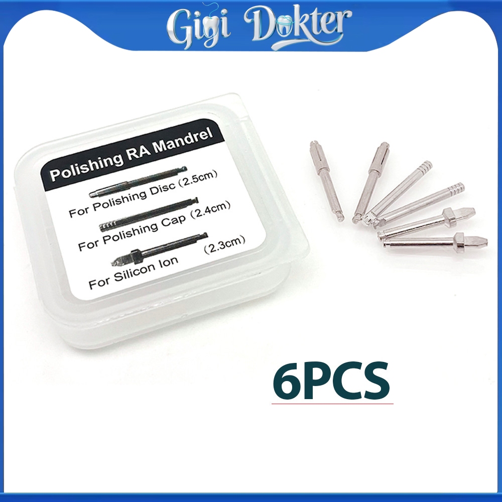 Jual 6PCS Super Roots Canal RA Mandrel Dental Silicon Ion Precision / 6 ...