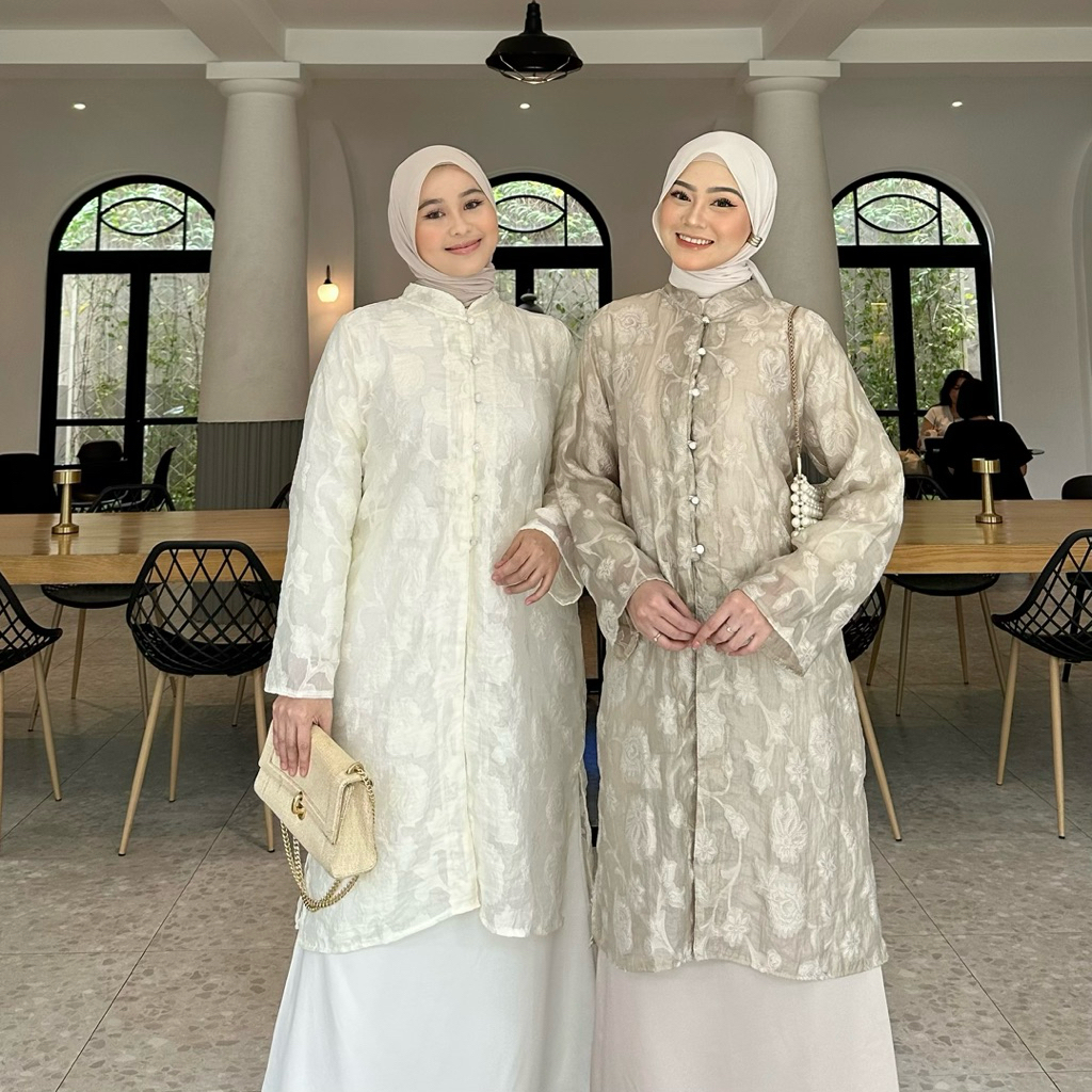 Jual Dezhaf - Arluna Tunik Raya Series / Tunik Osmanthus / Outfit ...