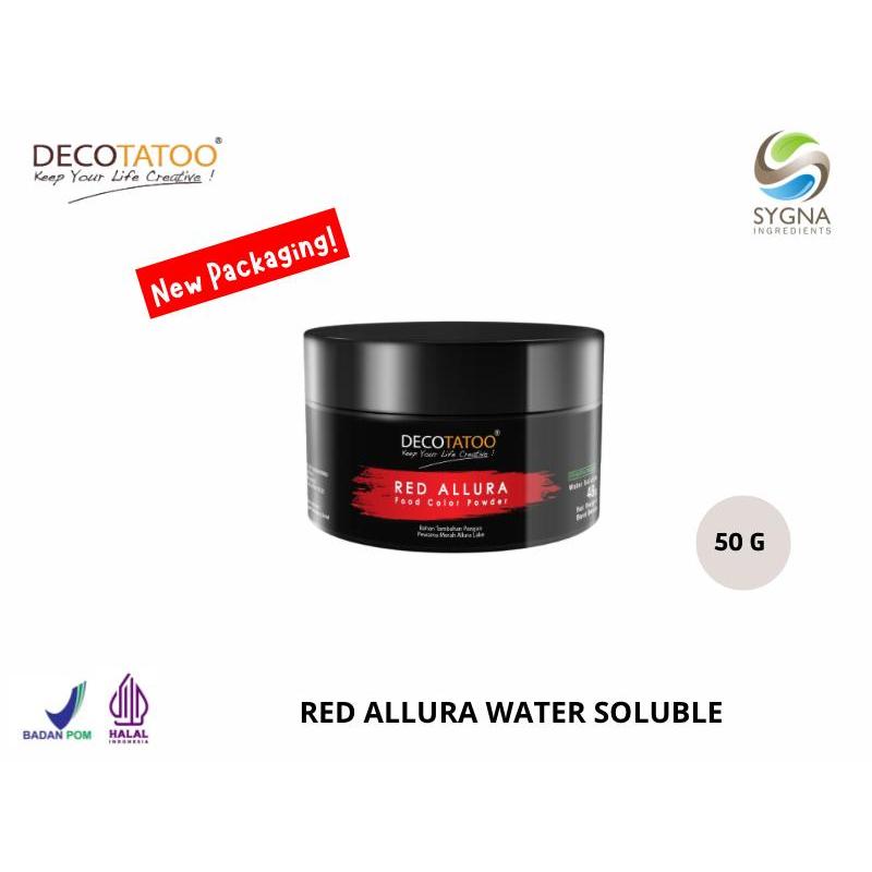 Jual Food Coloring Decotatoo - Water Soluble - Red Allura Color ...