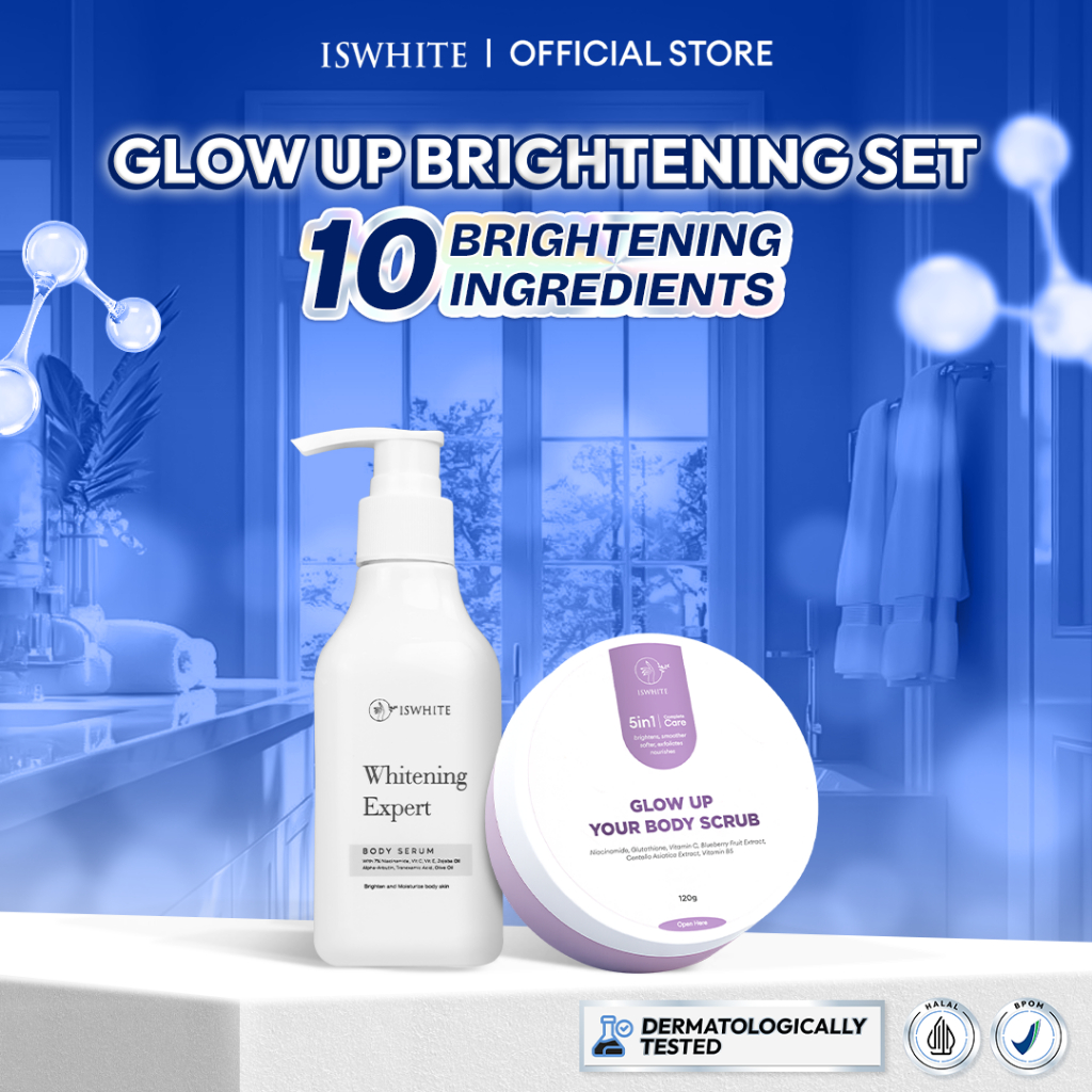 Jual ISWHITE Glow Up Brightening Package - Paket Perawatan Tubuh ...
