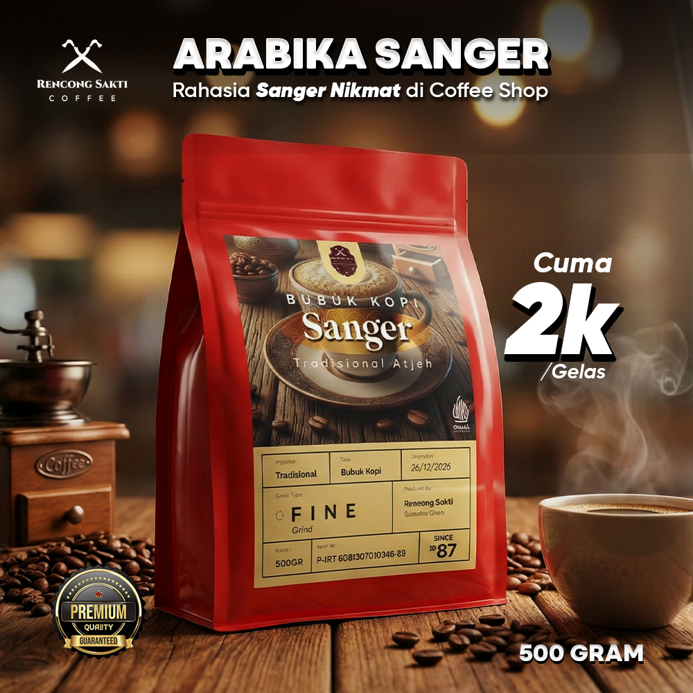 Jual KOPI ARABICA GAYO FINE / SANGER COFFEE | Shopee Indonesia