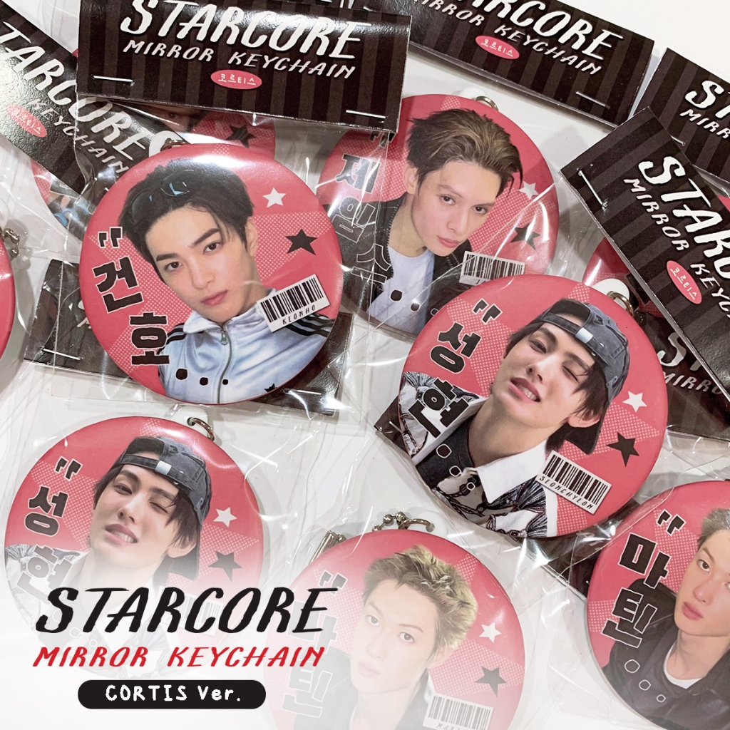 Jual STARCORE Mirror Keychain FANMADE Keonho Seonghyeon Juhoon Martin ...