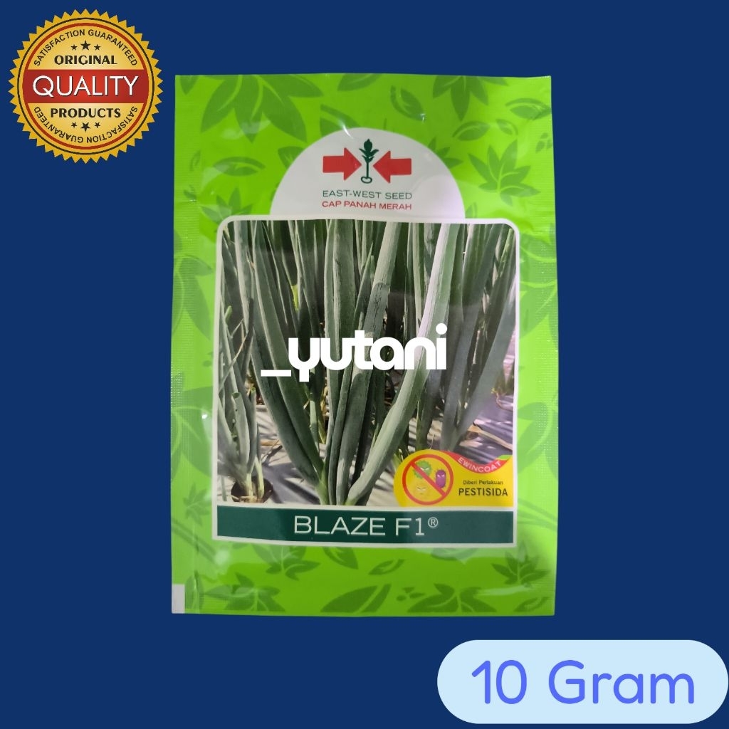 Jual yutani BLAZE F1 10 Gram Benih Daun Bawang Cap Panah Merah | Shopee ...