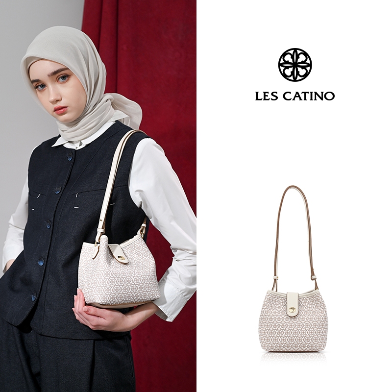 Jual Tas Bahu Les Catino Tyas Daisy Shoulder | Shopee Indonesia