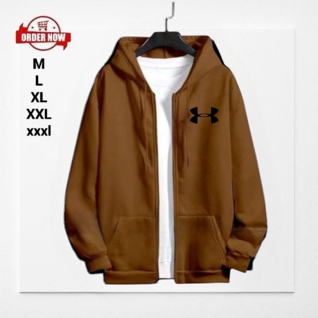 Jual SWEATER HOODIE ZIPPER / SLETING / HOODIE PRIA - WANITA SIZE M -3XL ...