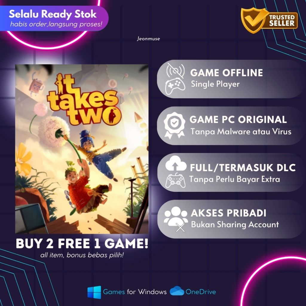 Jual It Takes Two Terlengkap & Harga Terbaru Mei 2026 | Shopee Indonesia